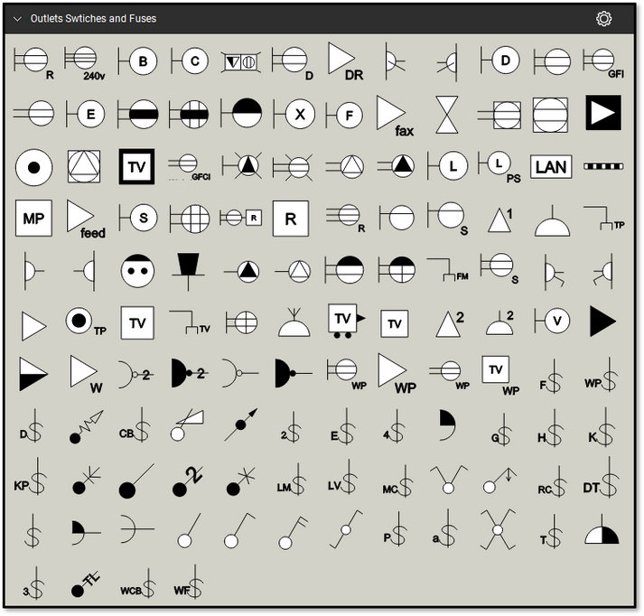 Bluebeam Revu® Electrical, Lighting & Telecom Tool Set – MarkupToolSets