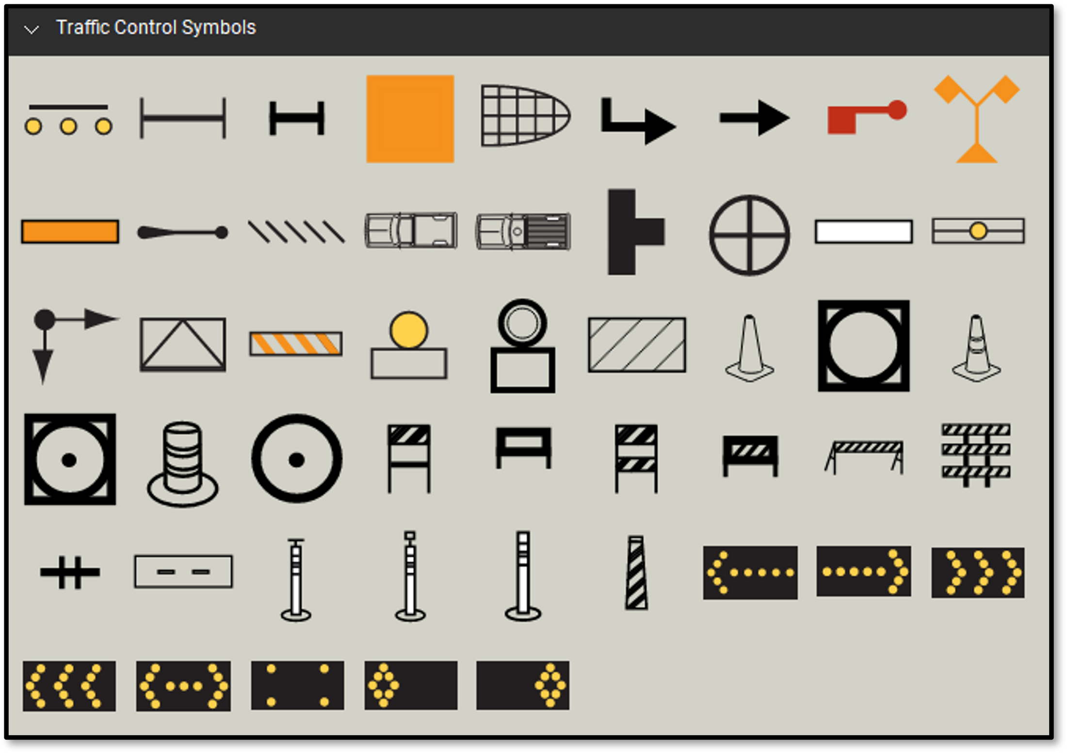 Traffic Control Tool Set for Bluebeam Revu – MarkupToolSets