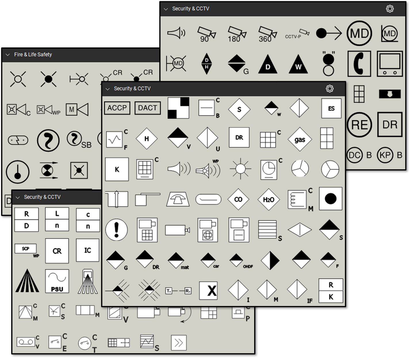 Bluebeam Revu® Surveillance, Alarm & Access Control Tool Set ...